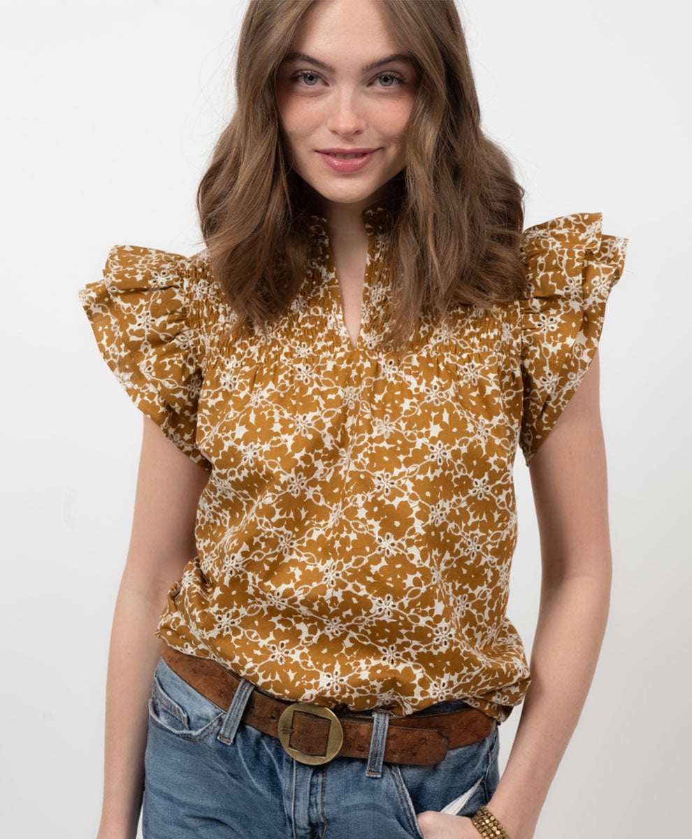 Ivy Jane Smocked Eyelet Top | emBellish